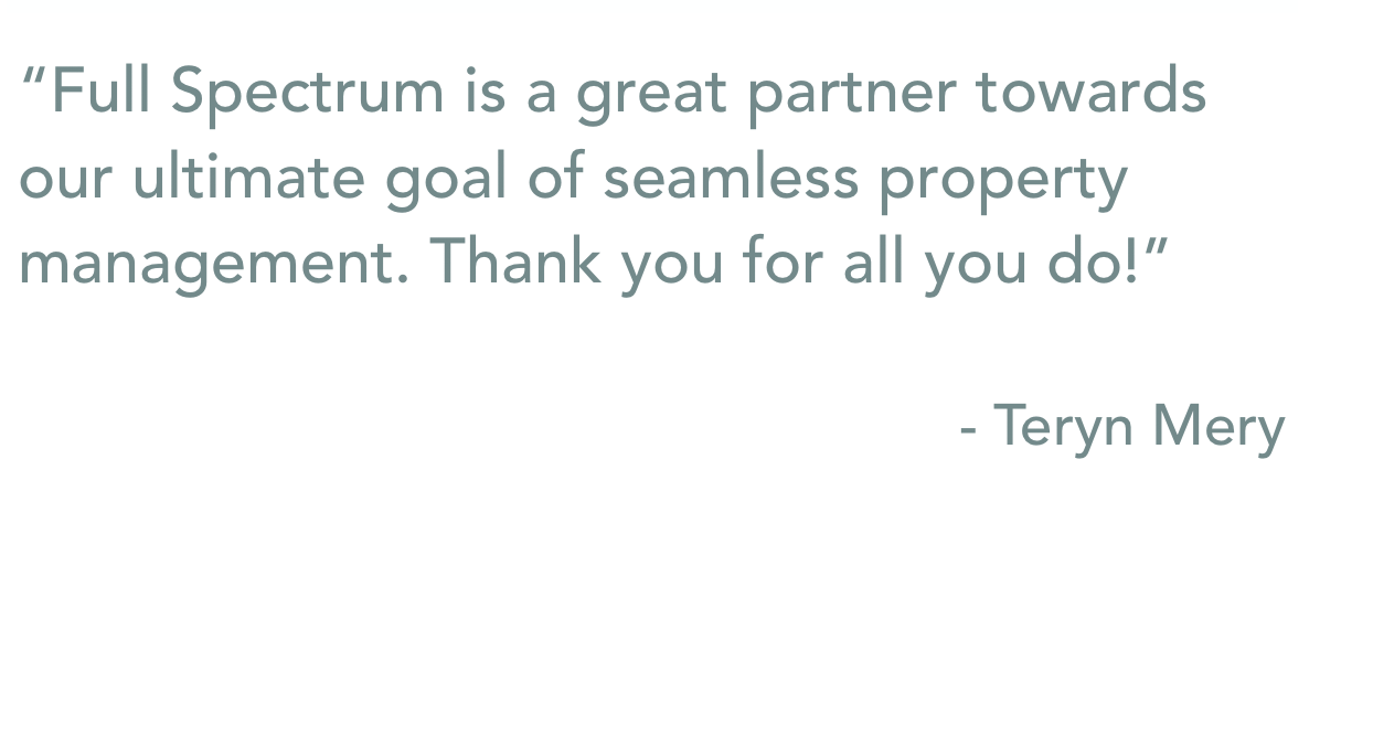 Full Spectrum Property Management - San Antonio Property Management ...