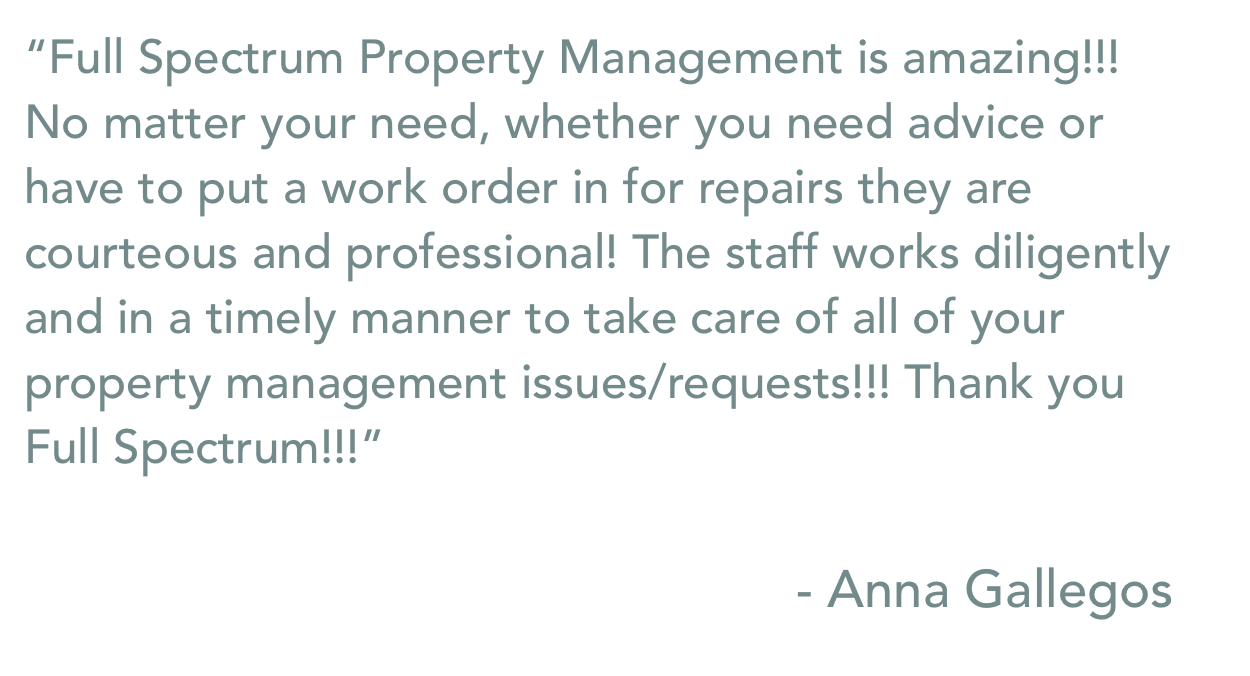 Full Spectrum Property Management - San Antonio Property Management ...