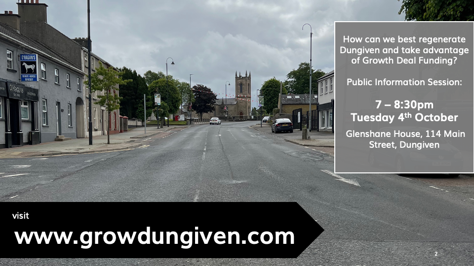 Dungiven Regeneration - Growth Deal Project Proposals — McGarry Consulting