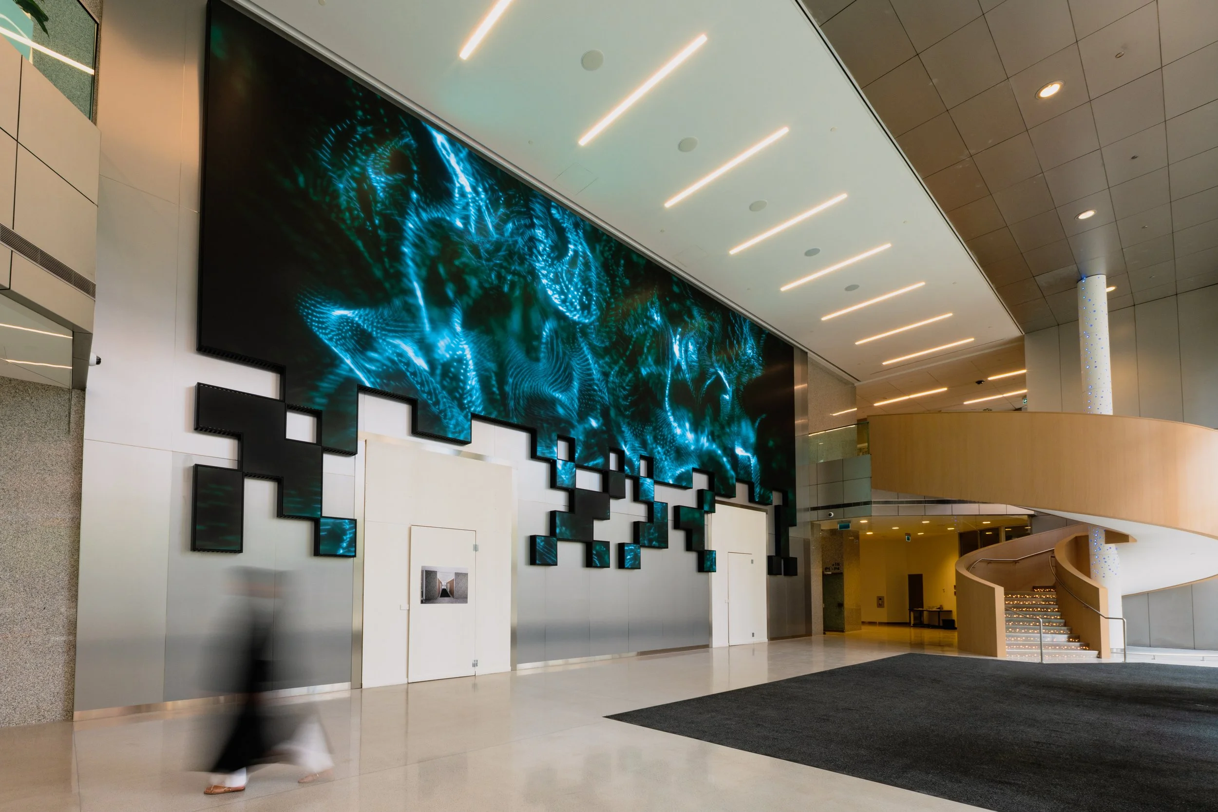 Evolution AV—Immersive LED Wall Installation | 801 Seventh Calgary | EvolutionAV