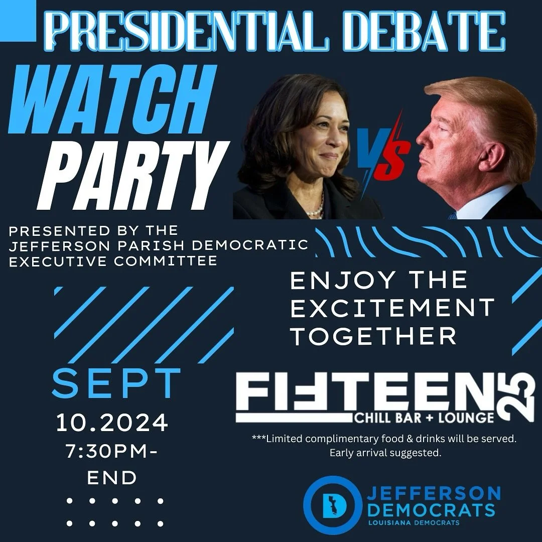 2024-2025 OFFICERS — JEFFERSON PARISH DEMOCRATIC EXECUTIVE COMMITTEE