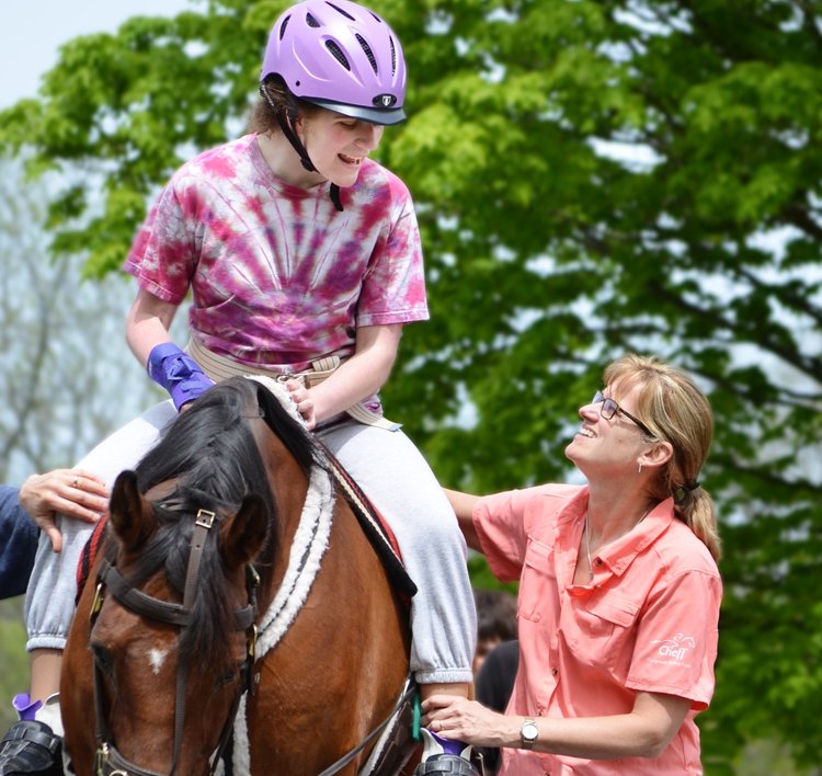 Hippotherapy — Cheff Therapeutic Riding Center