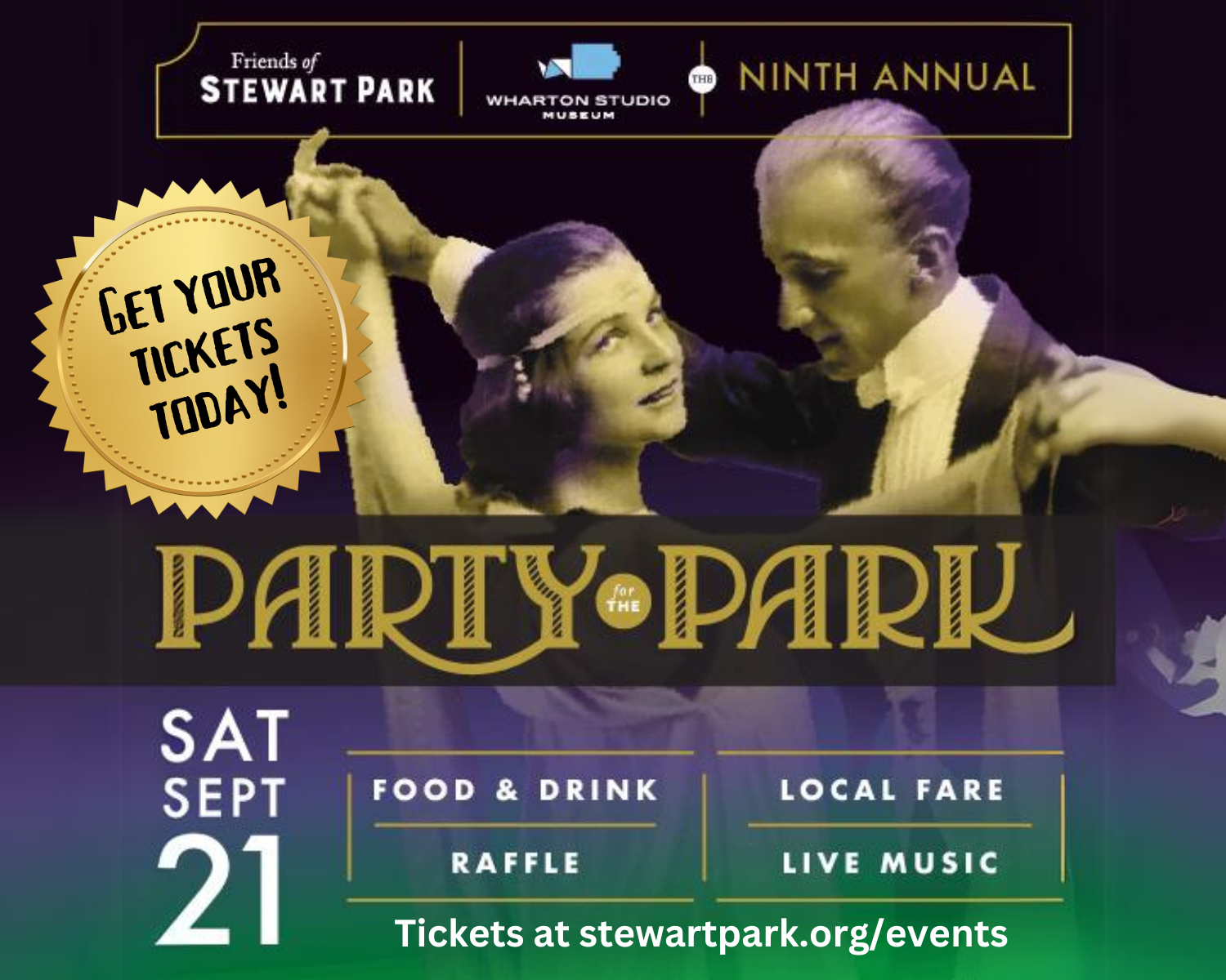 Party for the Park Details: StewarTship Awards, Raffle, Food & Drink ...