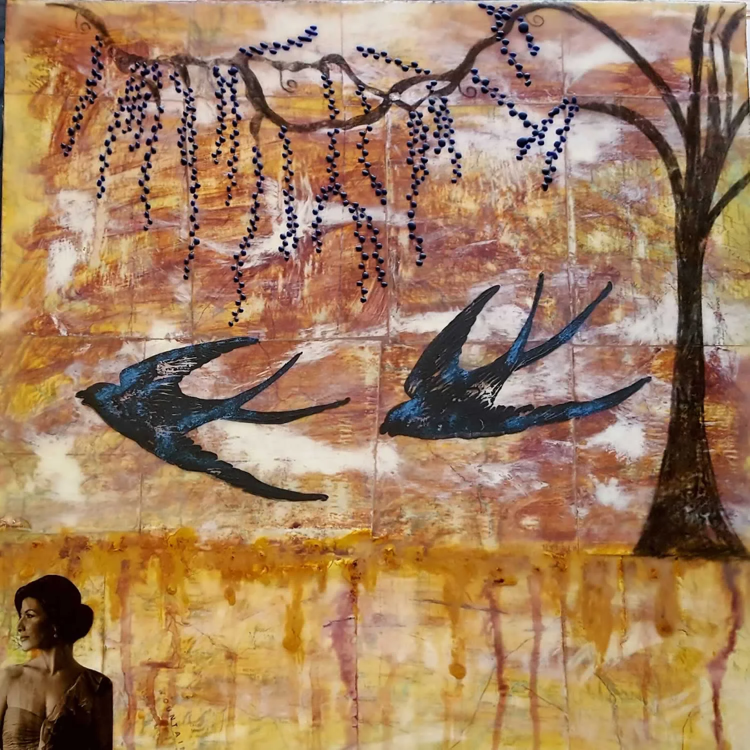 Encaustic Mixed Media — Salyna Gracie