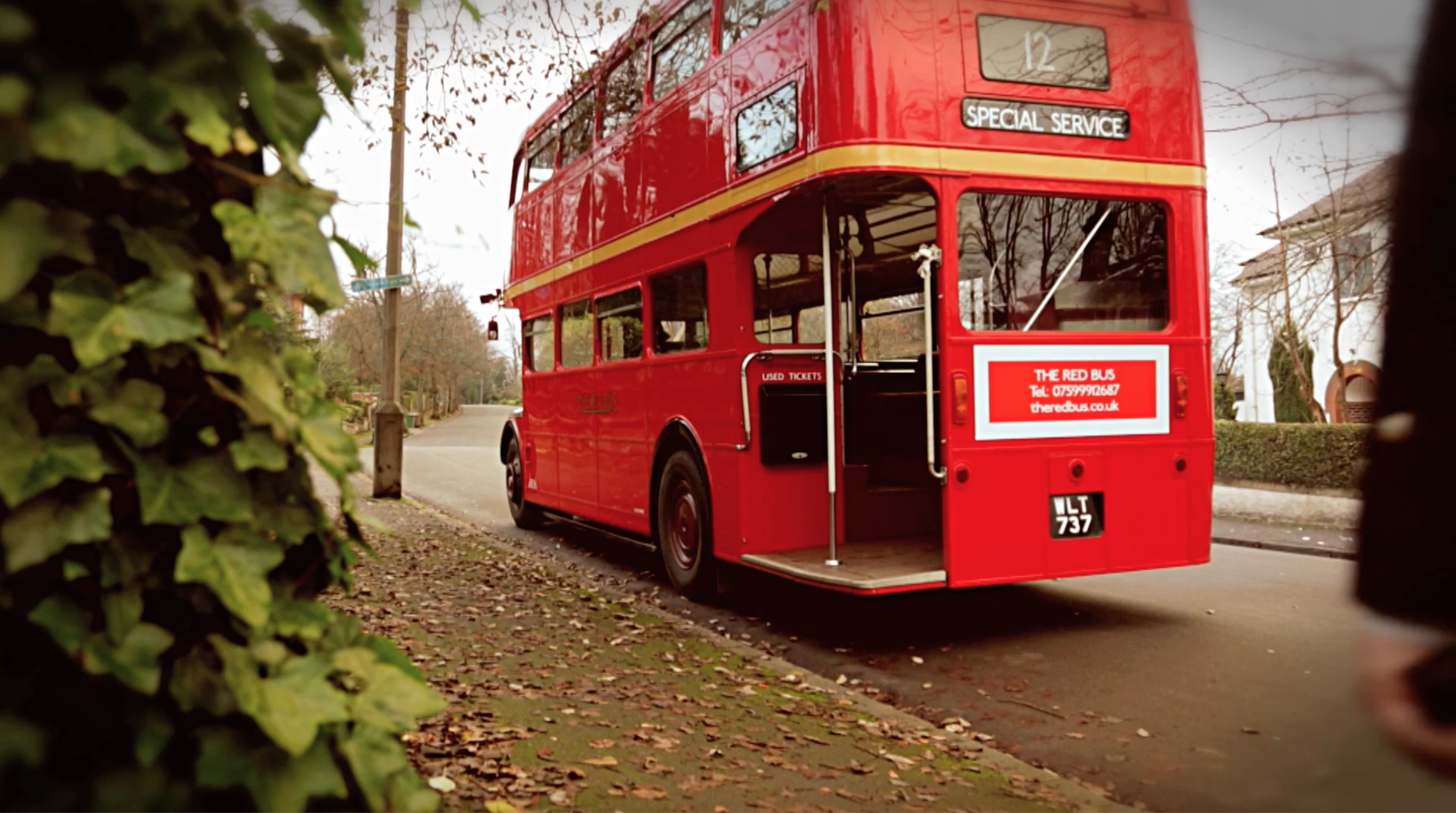 The Red Bus, Edinburgh | Vintage Routemaster Bus Hire