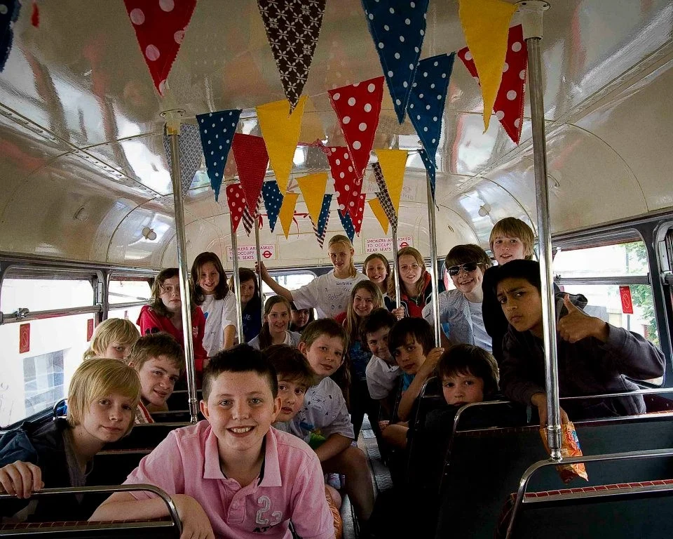 The kids are alright — The Red Bus, Edinburgh | Vintage Routemaster Bus ...