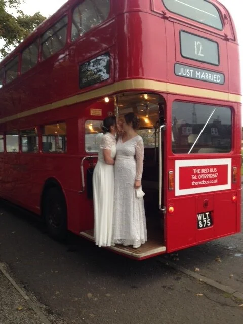 Small weddings, big bus: beautiful! — The Red Bus, Edinburgh | Vintage ...