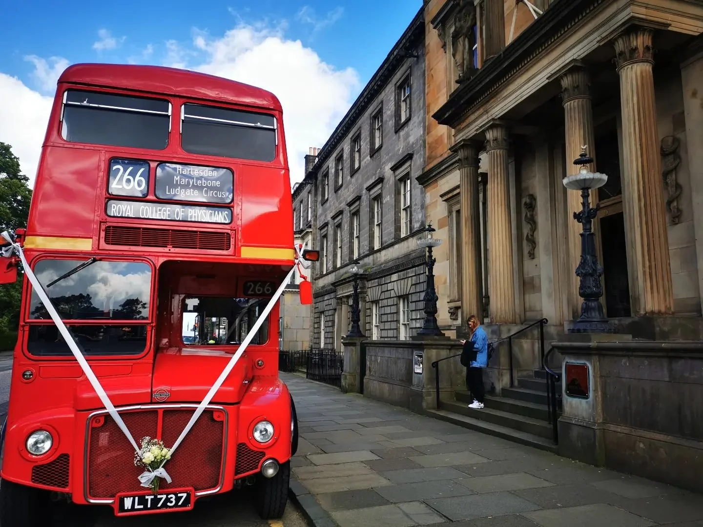 The Red Bus, Edinburgh | Vintage Routemaster Bus Hire