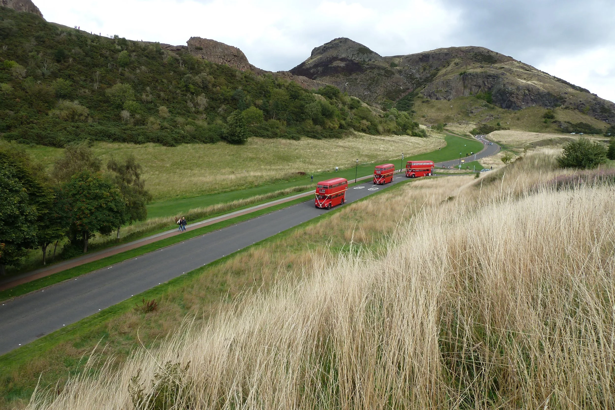 Routes worth mastering — The Red Bus, Edinburgh | Vintage Routemaster ...