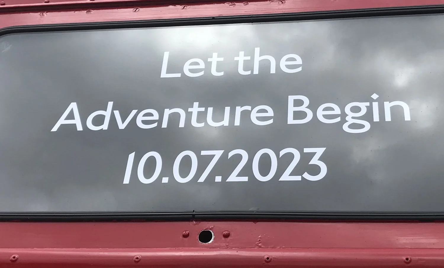 Bespoke Destination Signs — The Red Bus, Edinburgh | Vintage ...