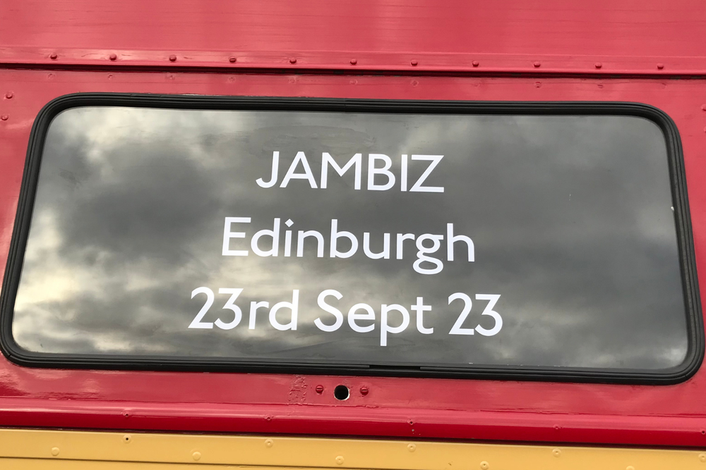 Bespoke Destination Signs — The Red Bus, Edinburgh | Vintage ...