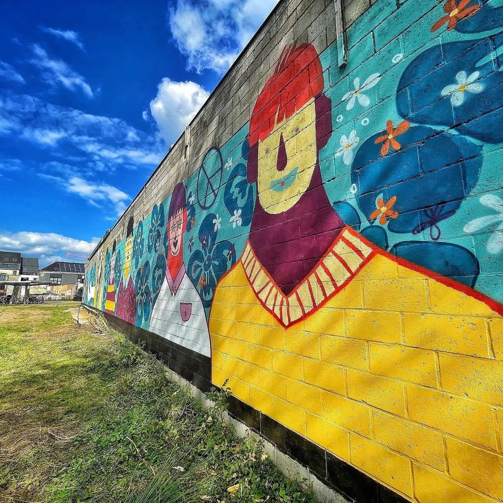 Peace Graffiti Wall Art