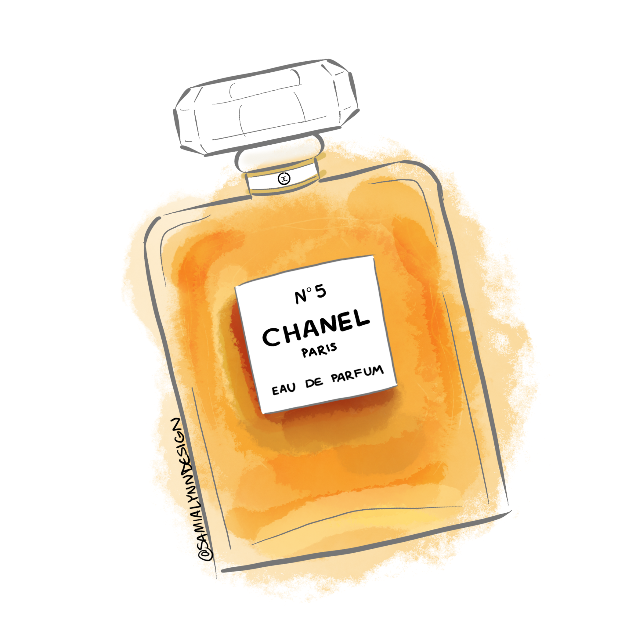 Chanel No 5 Drawing