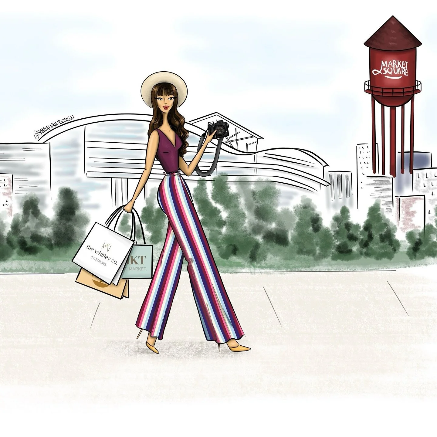 Custom People Illustration — SamiaLynn Illustration & Design