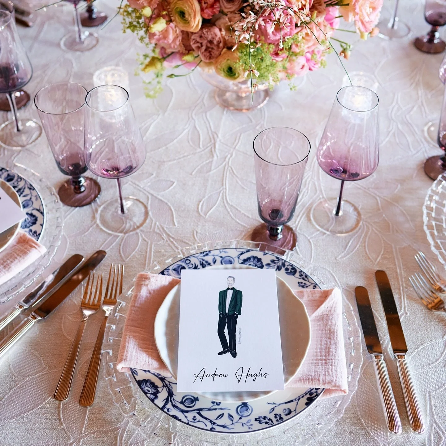 Custom Place Cards — SamiaLynn Illustration & Design