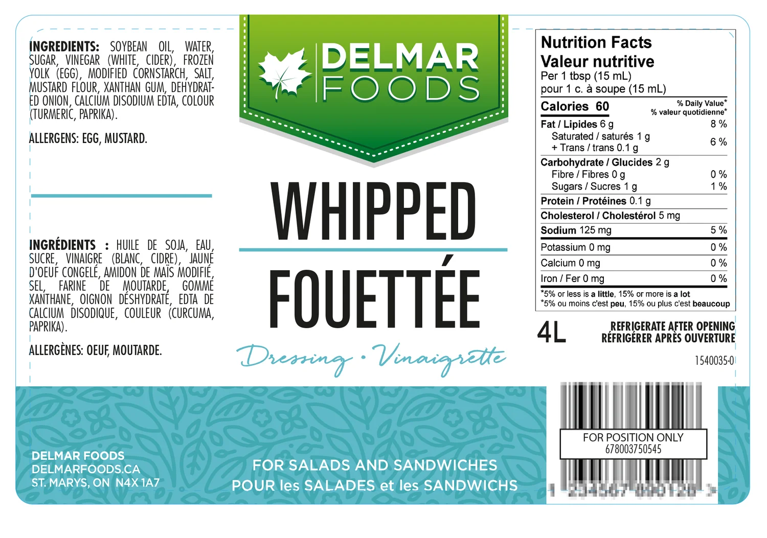 Dips & Spreads — Delmar Foods | Private Label Food Manufacturer ...