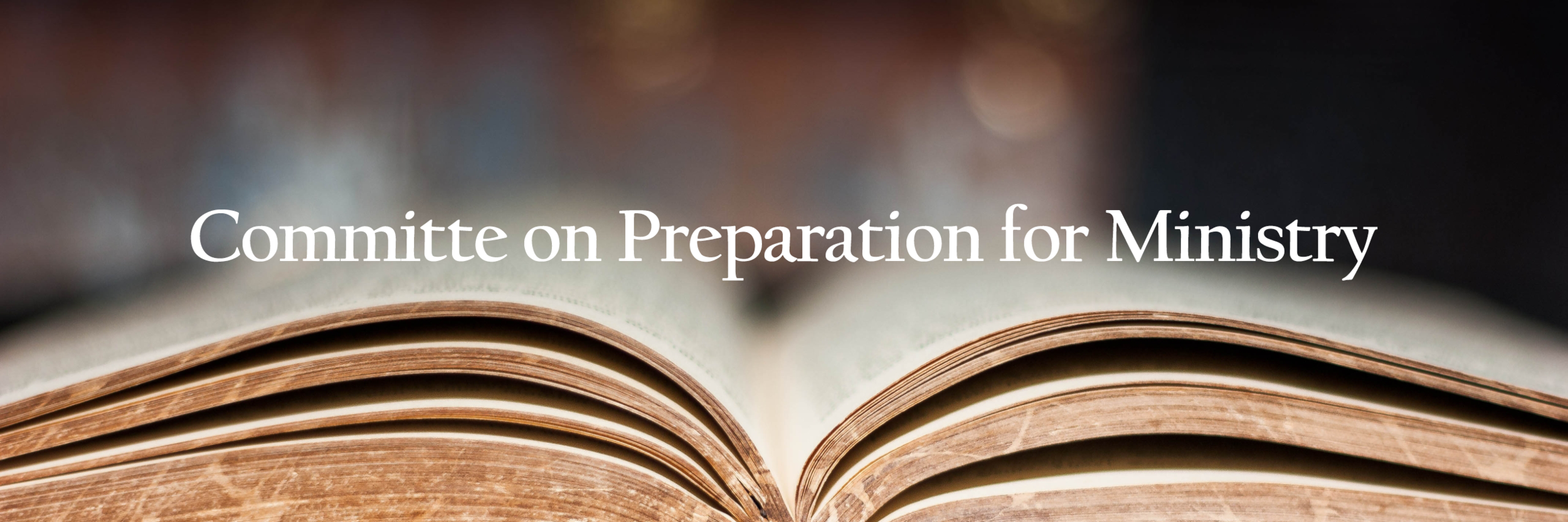 Preparation for Ministry — Homestead Presbytery