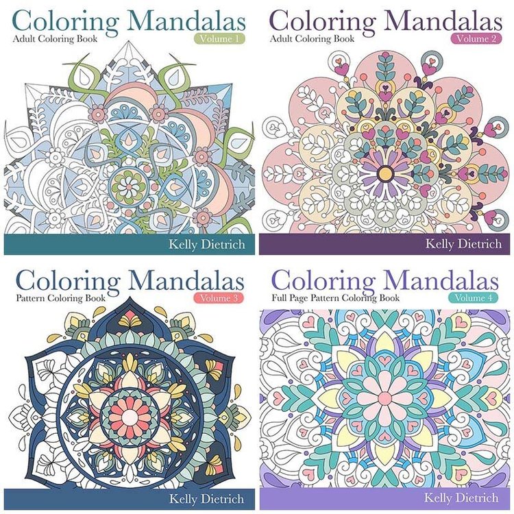 Free Printable Mandala Coloring Pages — Kelly Dietrich Mandala Art