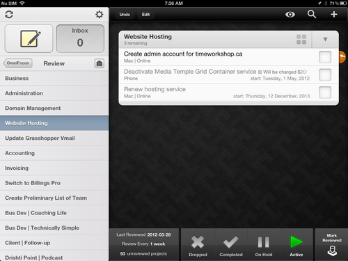How I Use OmniFocus — Technically Simple