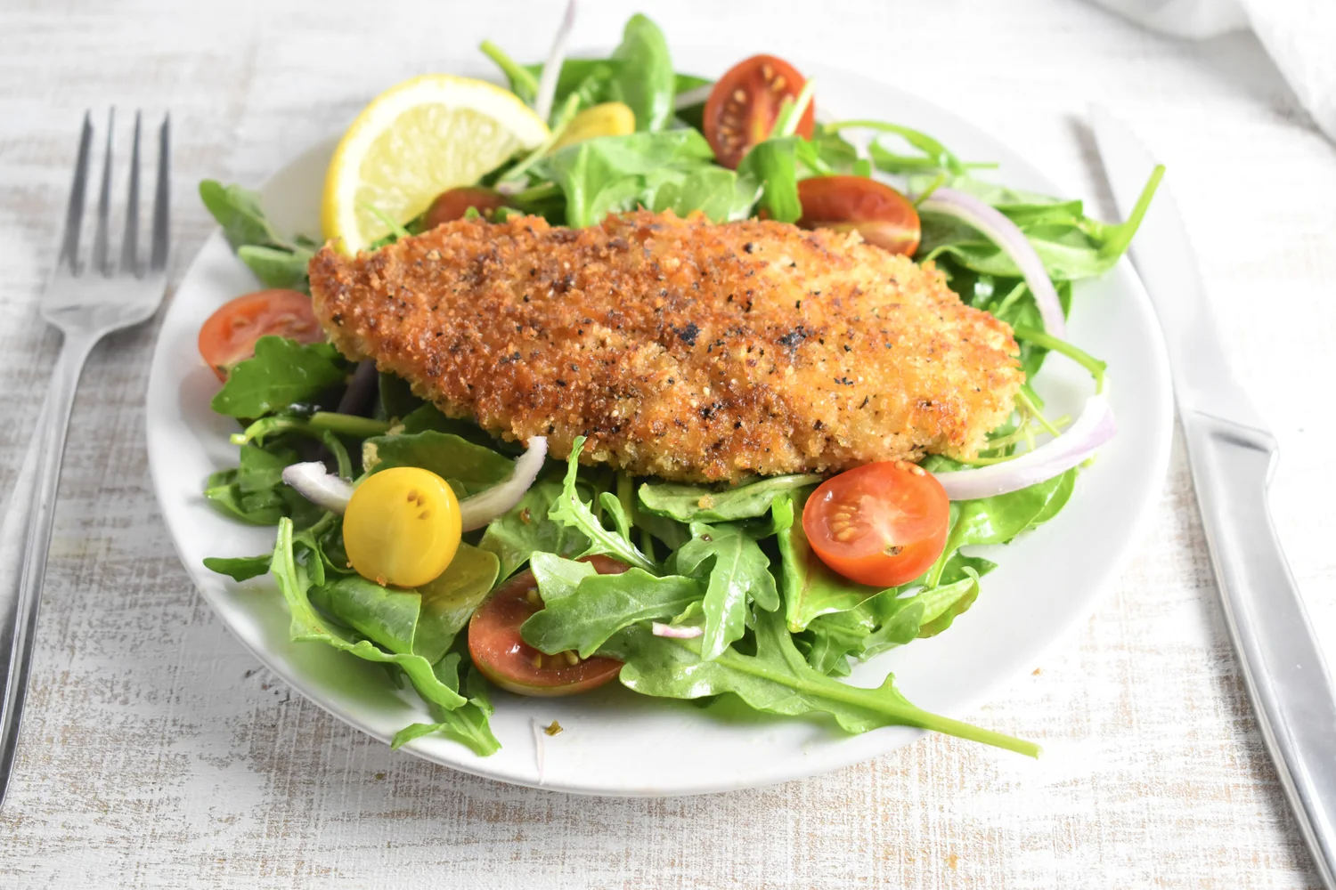 Mom's Healthy Pan-Fried Chicken | Carolyn Williams, PhD, RD