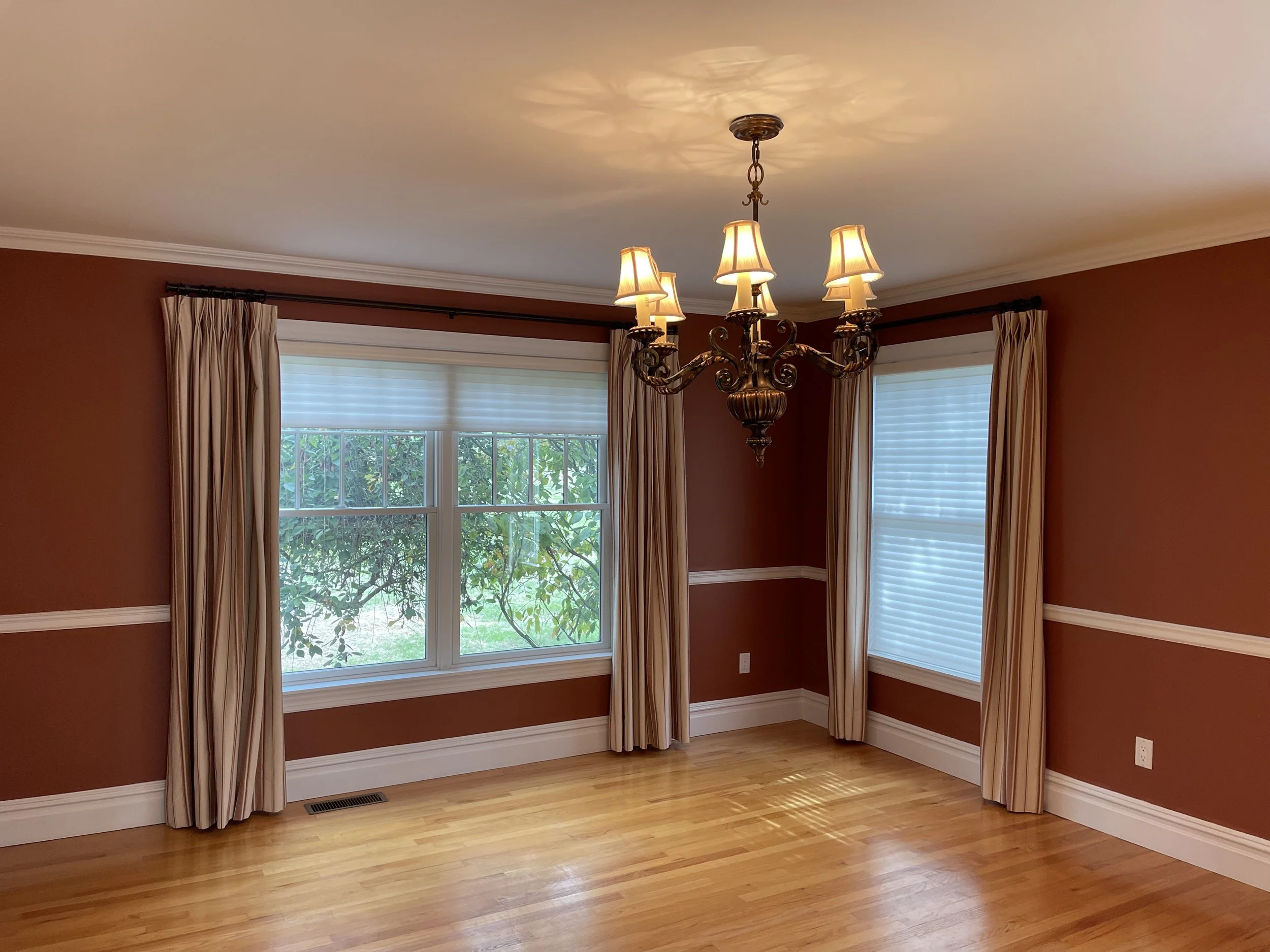 Painting Ideas For Dining Room With Chair Rail