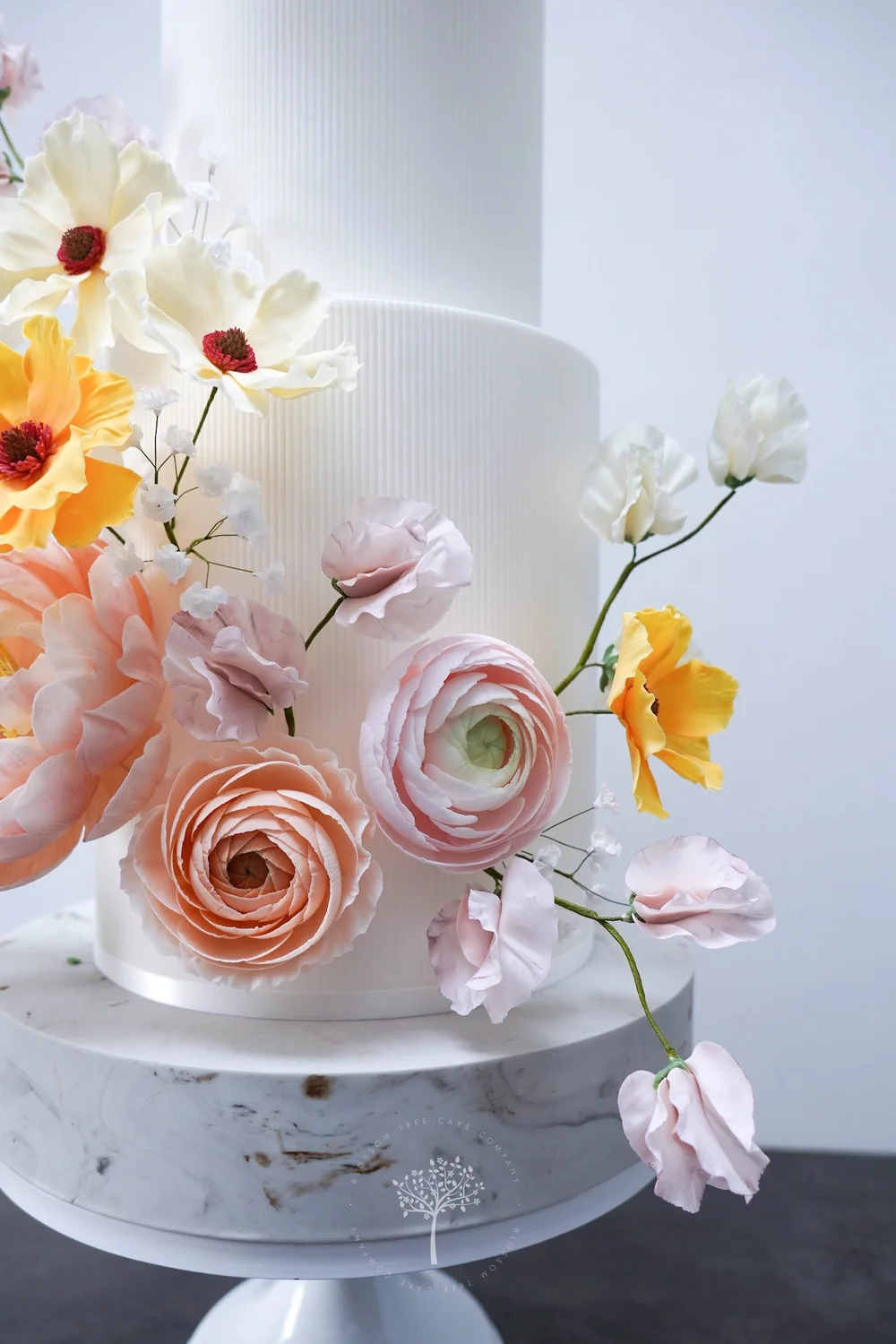 Peony & Ranunculus — Blossom Tree Cake Company