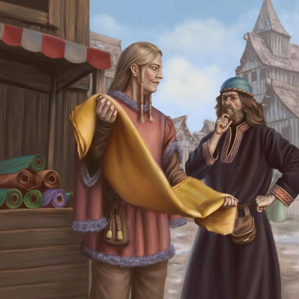 LotR - Denizens of Laketown — Thorbear Art