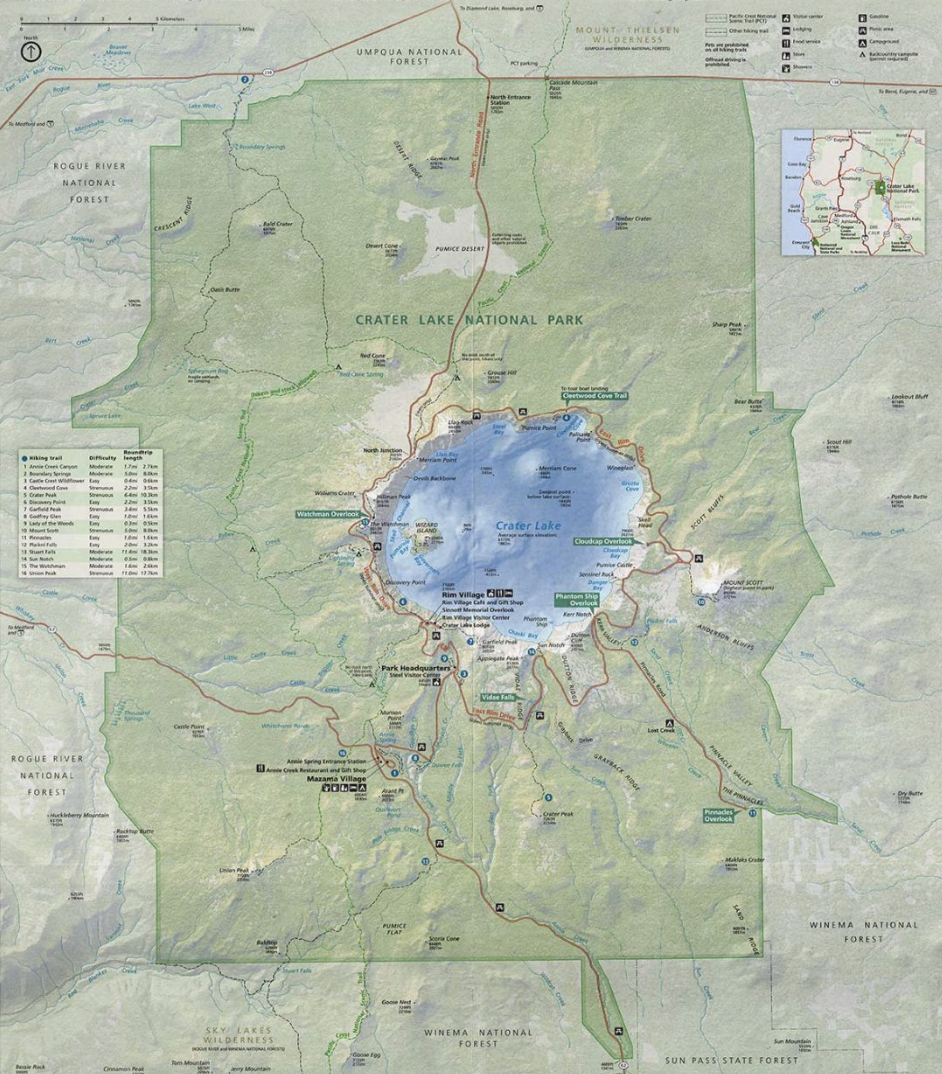 The bizarre death of Charles McCullar in Crater Lake National Park ...