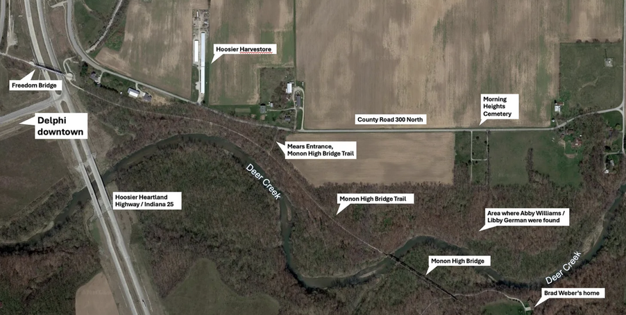 The Delphi hiking murders - Abigail Williams and Liberty German ...