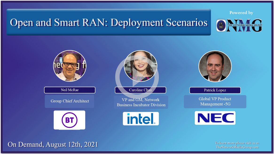 Open and Smart RAN: Deployment Scenarios — The Network Media Group