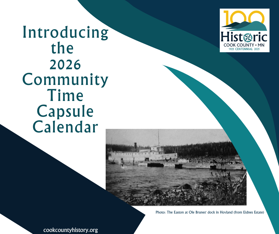 2026 Community Time Capsule Calendar — Historic Cook County