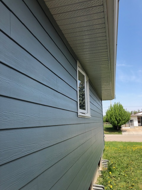 Hardie and Insulation Over Stucco — Blue Jay Exterior Renovations