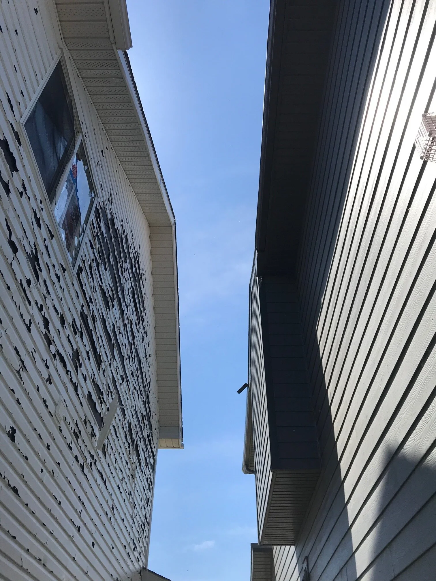 PHOTOS - Is Hardie Siding Really Hail Resistant? — Blue Jay Exterior ...