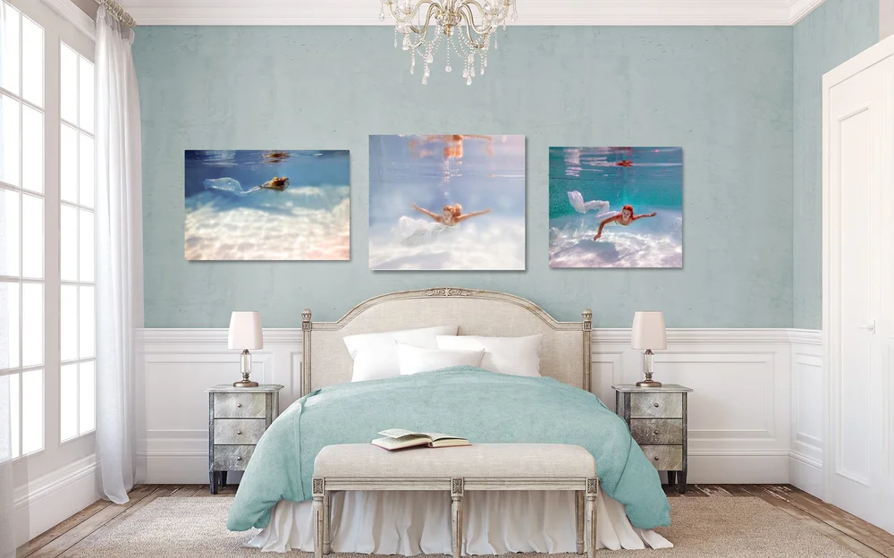 underwater art | goddesses | the sea | florals | Susan J Roche artist