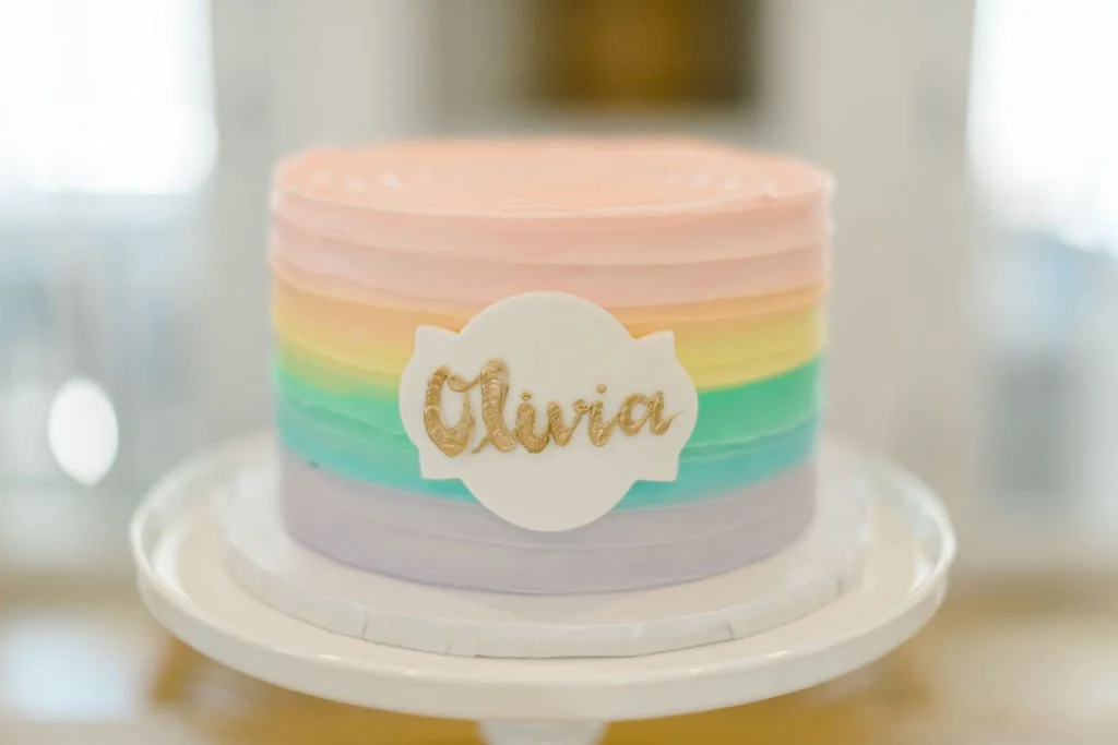 Whimsical & Colorful Pastel Rainbow First Birthday Party — Mint Events | Event Planning and ...