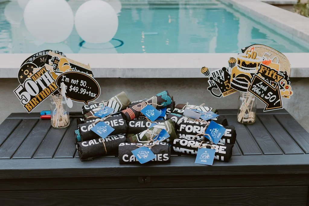 Backyard 50th Birthday Surprise Party — Mint Events | Event Planning ...