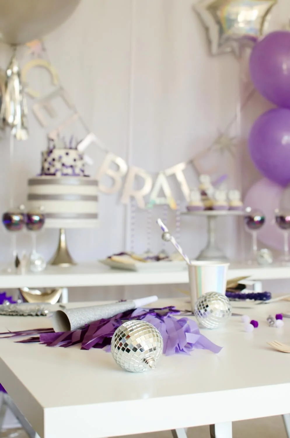 Silver Party Decoration Ideas