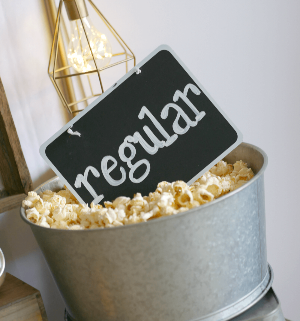 Rustic Popcorn Bar — Mint Events