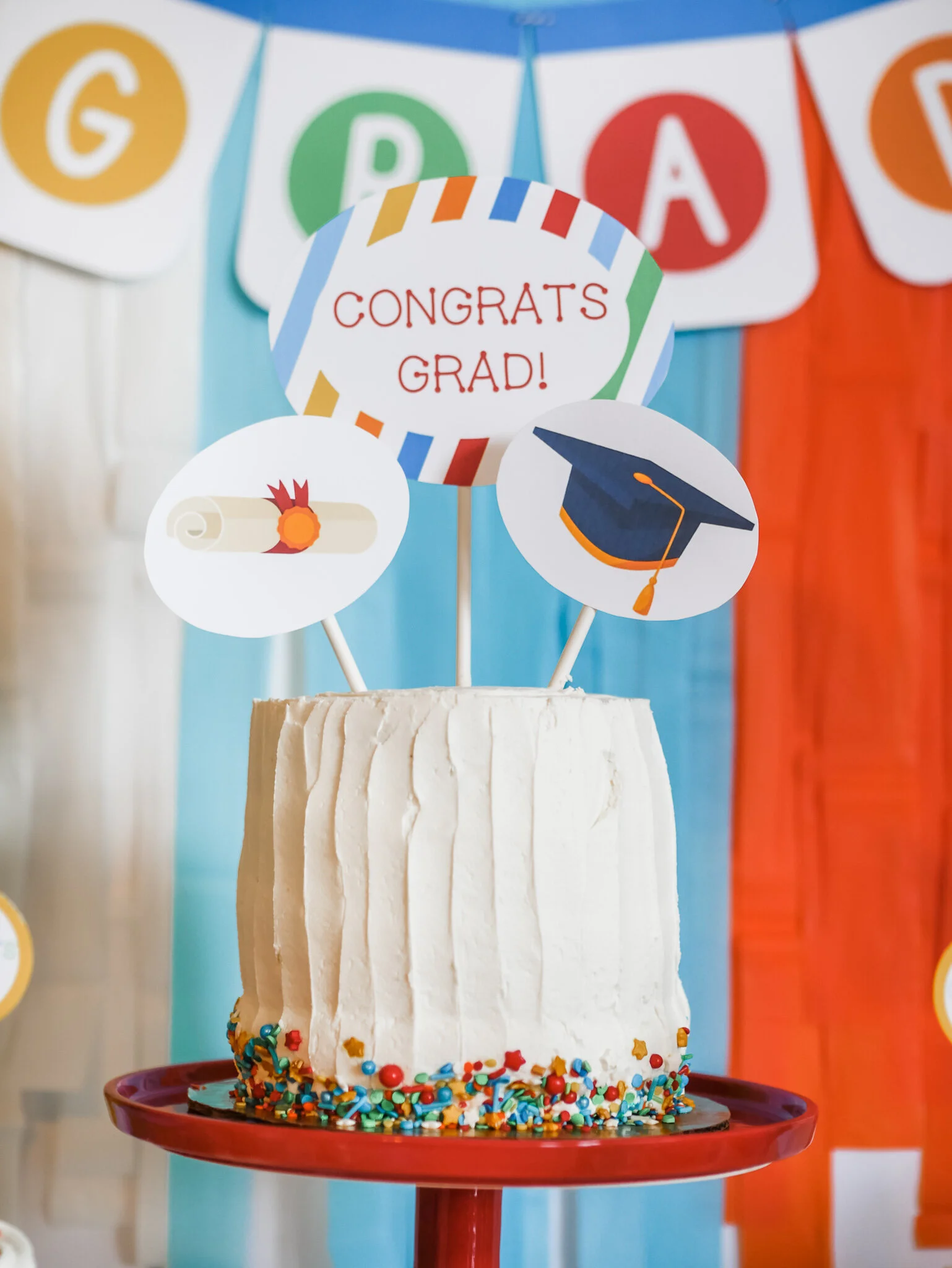 Customizable Kindergarten Graduation Party Kits — Mint Event Design