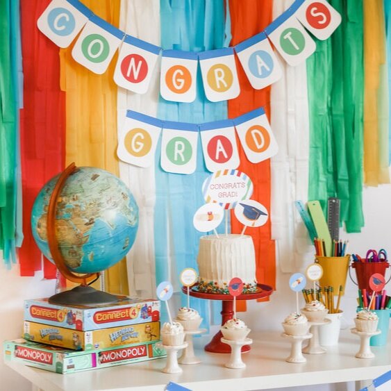 Preschool Graduation Theme Decoration