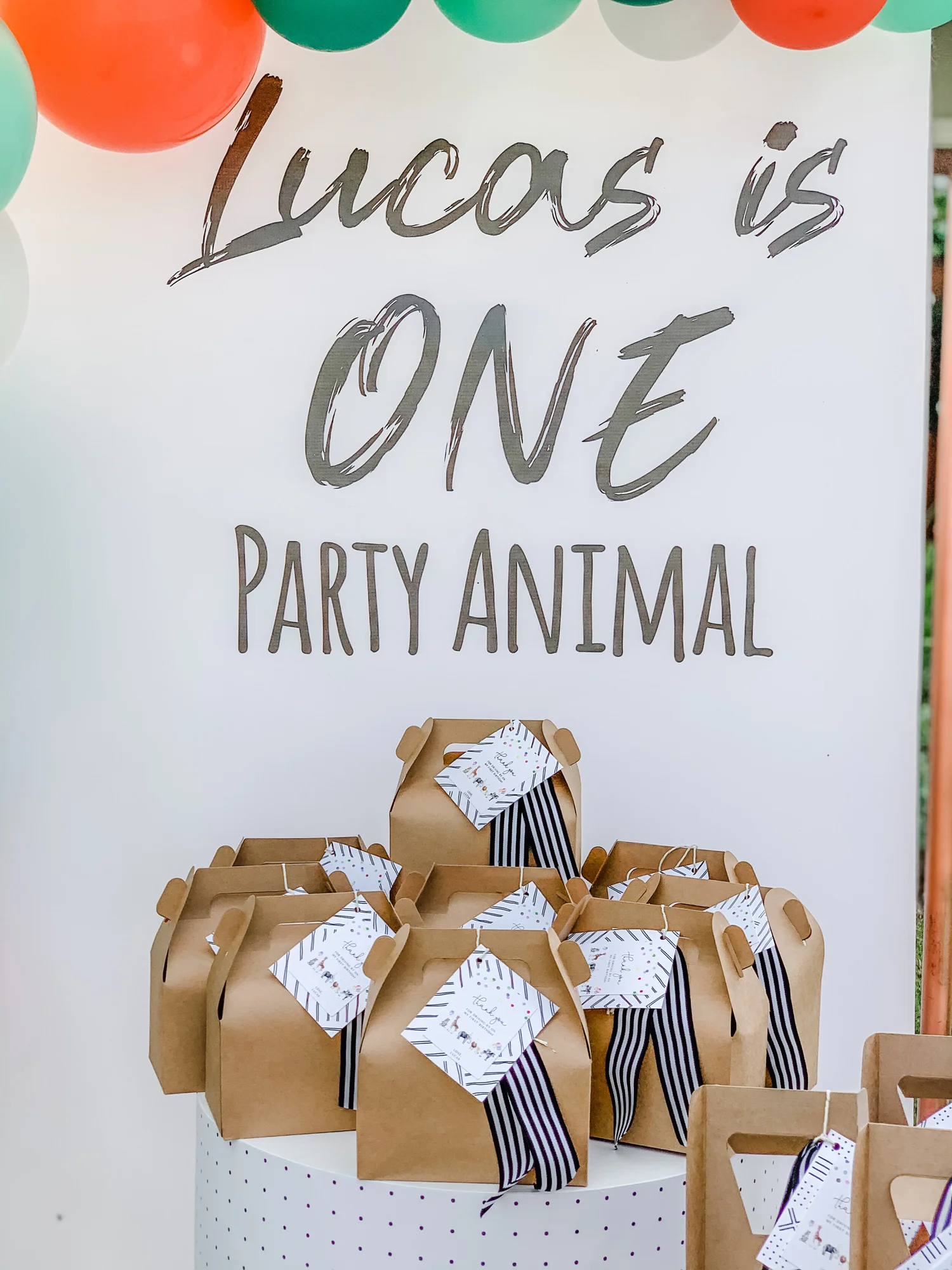 One Party Animal First Birthday Car Parade — Mint Events