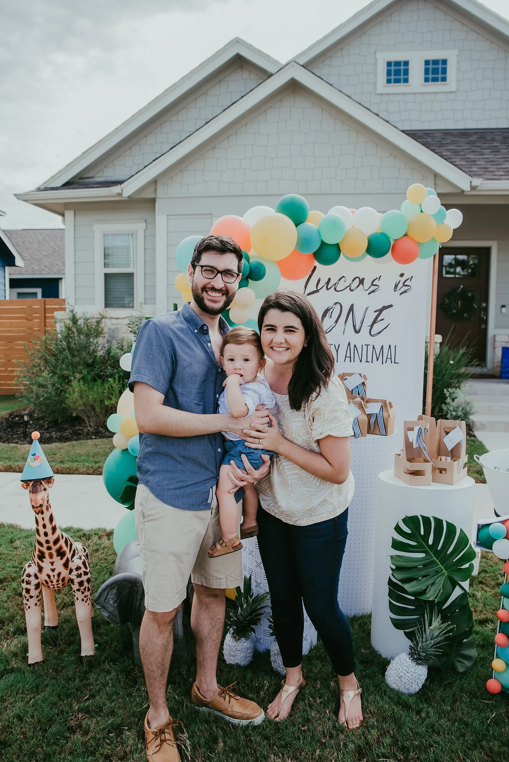 One Party Animal First Birthday Car Parade — Mint Events