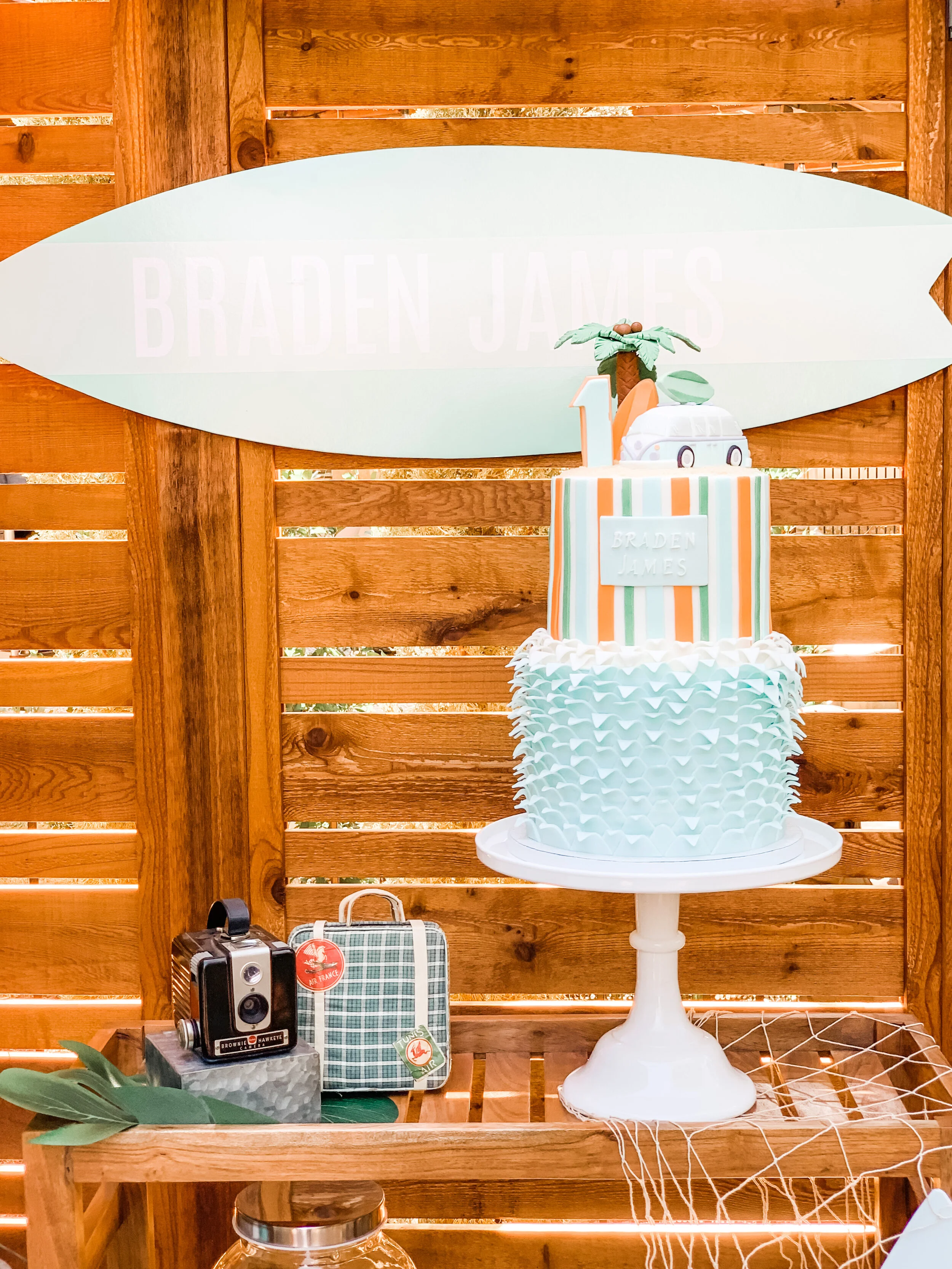 Catch a Wave this Summer with these Surfer-Themed First Birthday Party ...