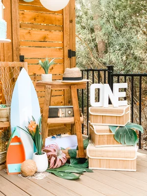 Catch a Wave this Summer with these Surfer-Themed First Birthday Party ...