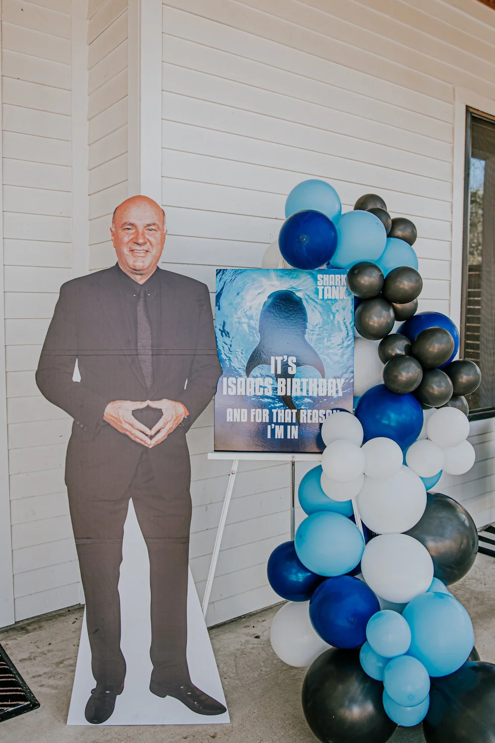 Shark Tank First Birthday Party — Mint Events