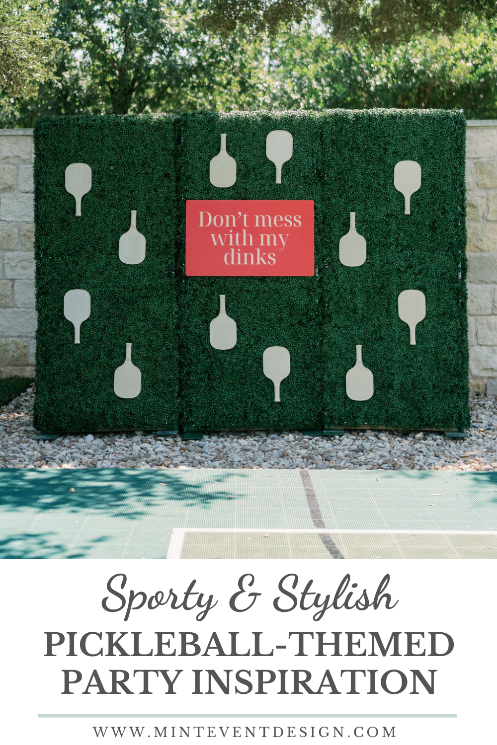 Pickleball Party — Mint Events