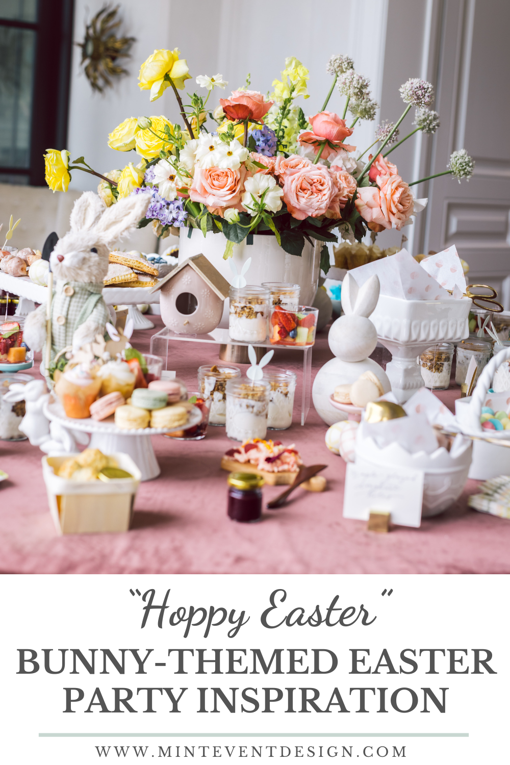 “Hoppy Easter” Bunny-Themed Easter Party — Mint Events