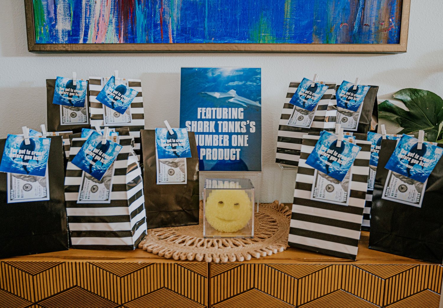 Shark Tank First Birthday Party — Mint Events