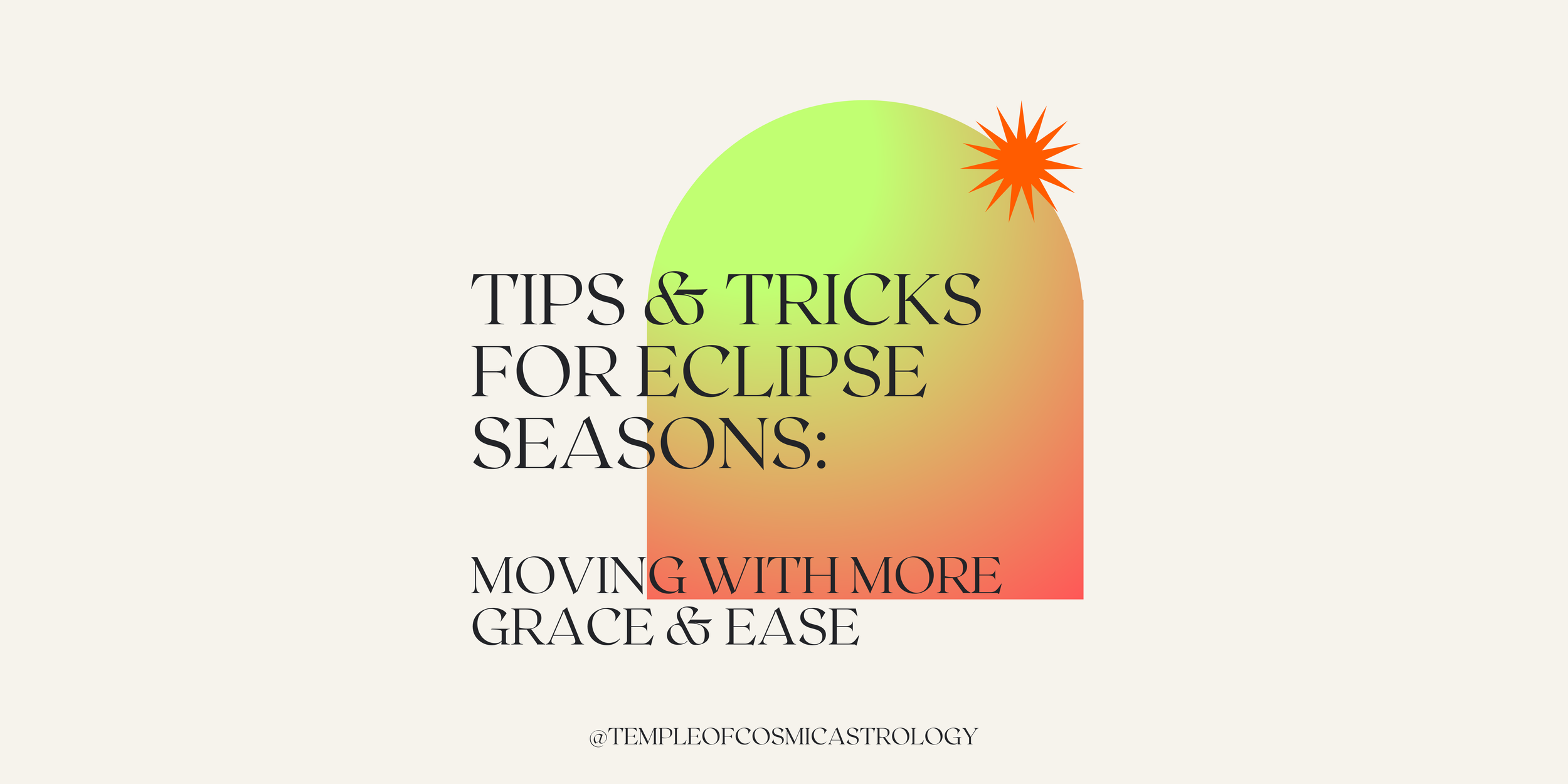 Tips and Tricks for Eclipse Seasons — Temple of Cosmic Astrology