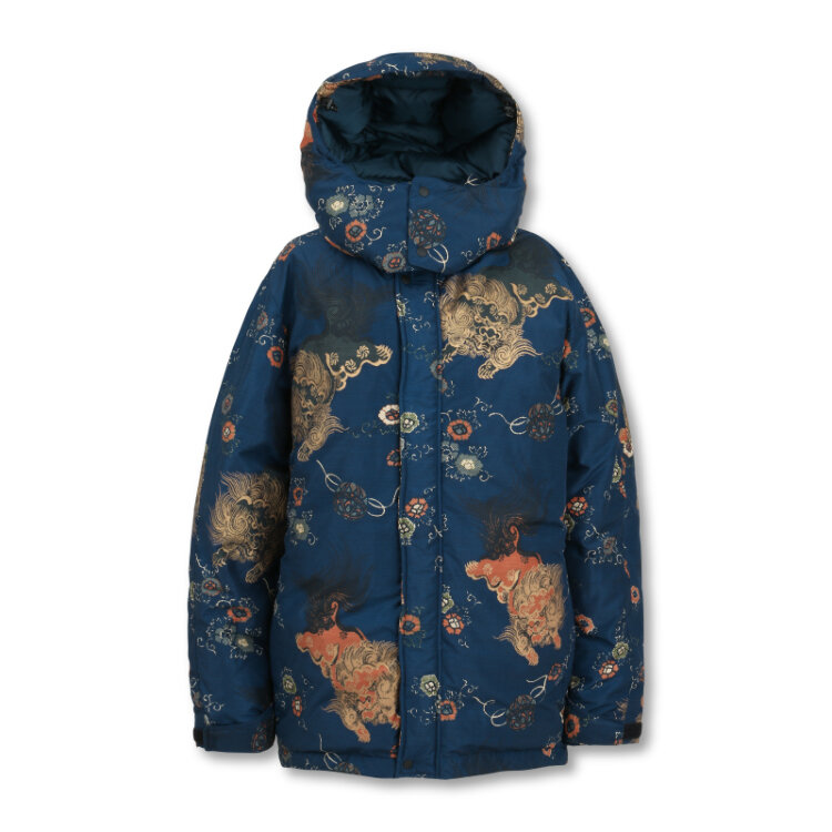 MADE IN JAPAN DOWN JACKET - Japanese Kimono Aloha Shirts Pagong Kyoto Japan